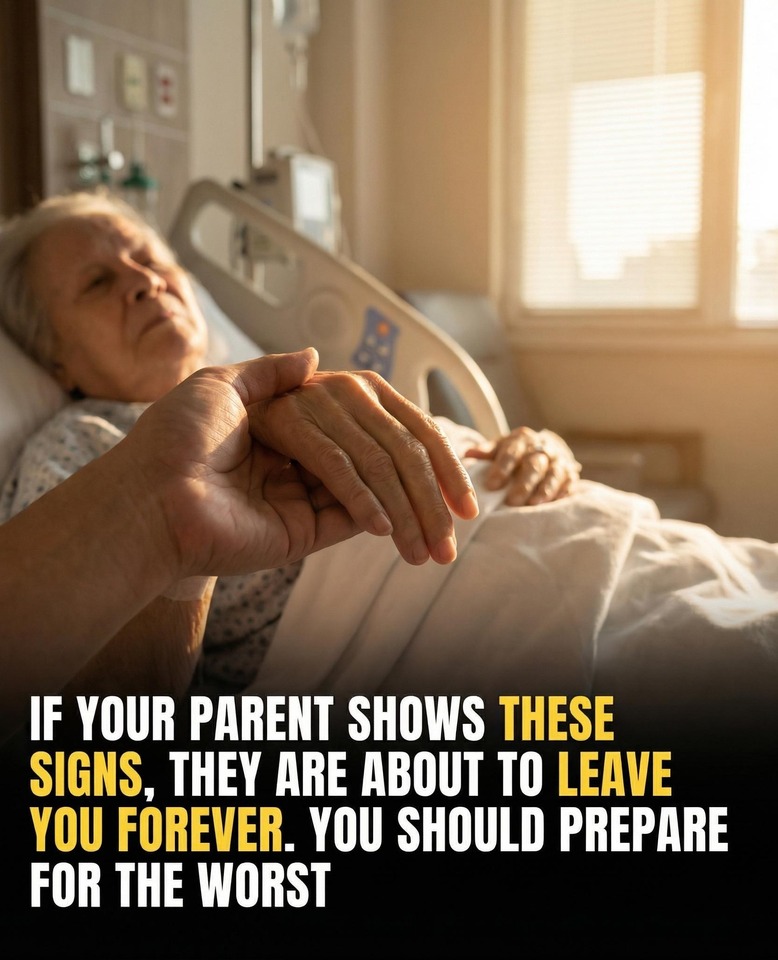 Three Common Signs That May Suggest a Parent Is Reaching a New Life ...